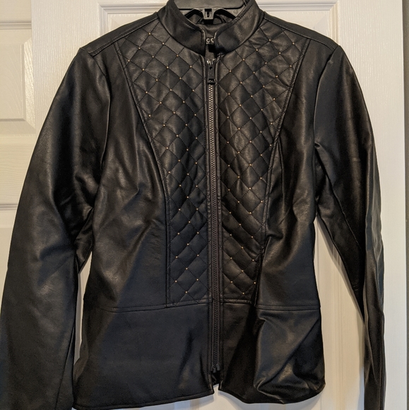 Baccini | Jackets & Coats | Baccini Leather Jacket | Poshmark